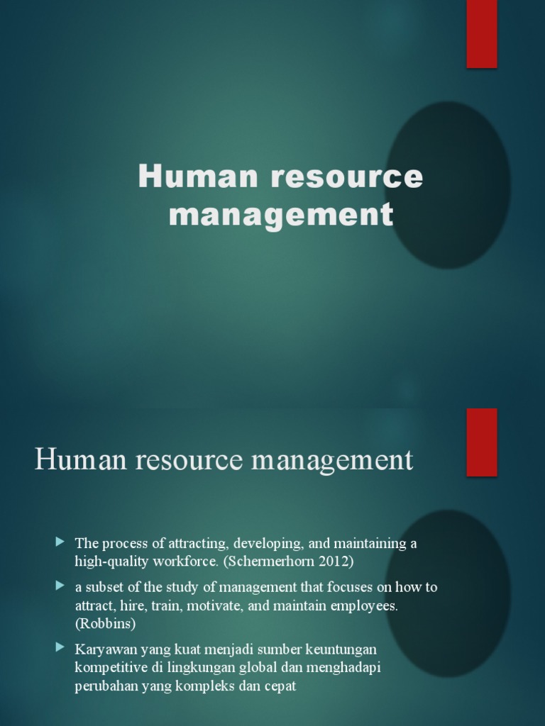 3-4. Proses Human Resource Management | Download Free PDF | Human ...
