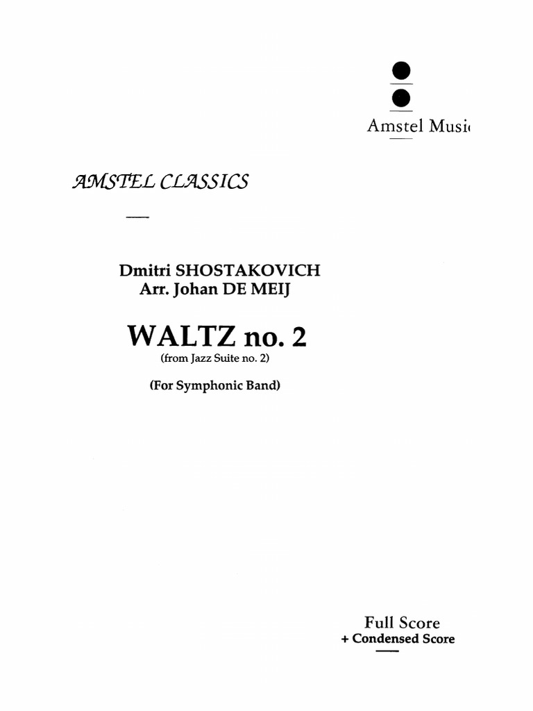 Vals No. 2 | PDF