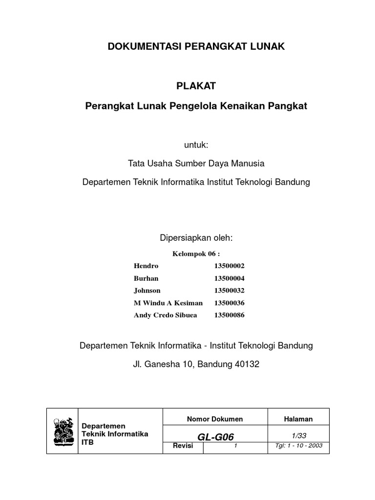 Contoh SKPL DPPL Pdhupl | PDF