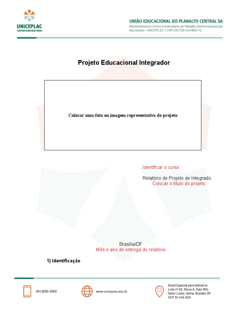 Template-Relatorio-Projeto-Integrador Revisado | PDF | Automação ...