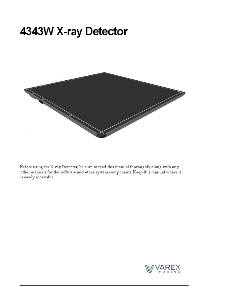 Iray Flat Detector | PDF | Wireless Lan | Radiography