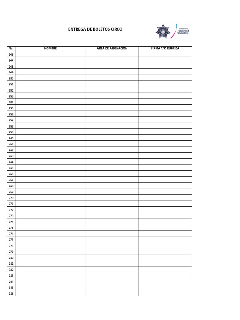 Lista Entrega Boletos Pdf