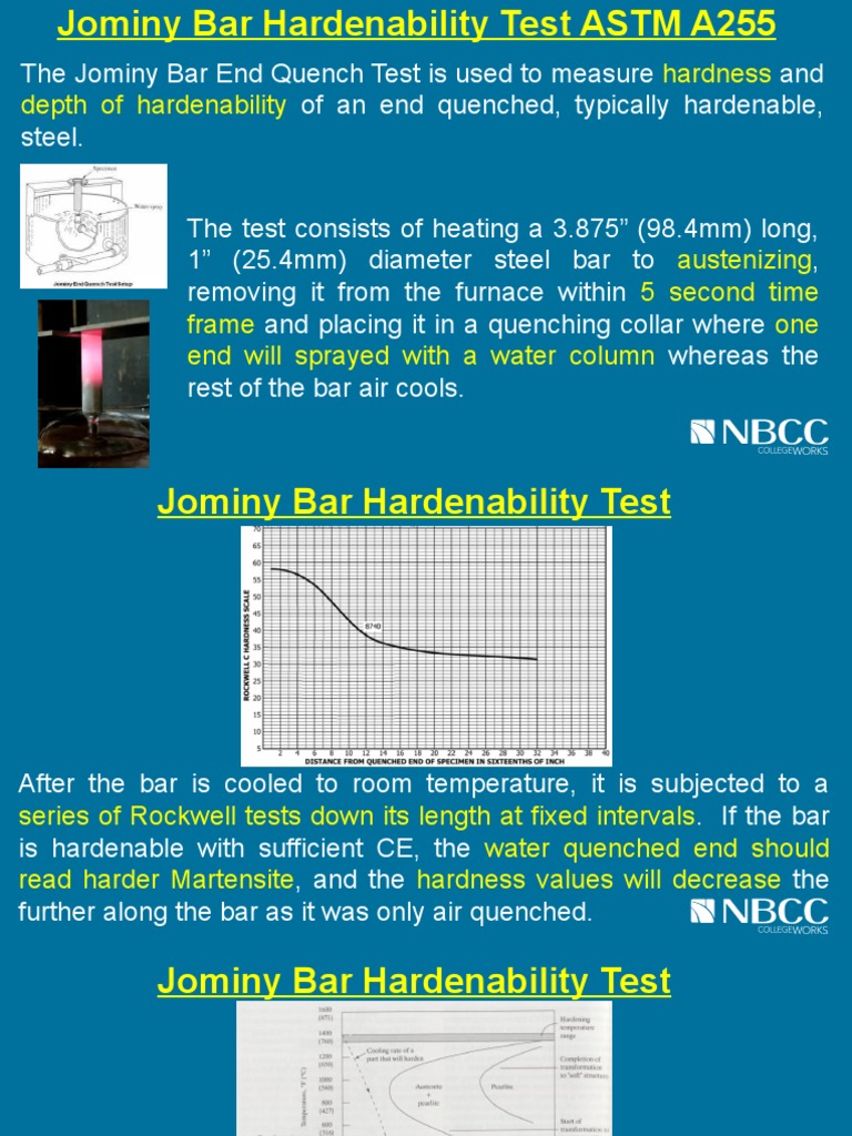 Lab2 - Jominy Bar ASTM A255-20a | PDF | Materials | Building Engineering