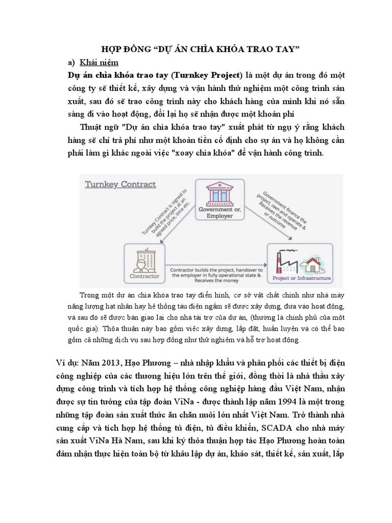 H P Đ NG "D Án Chìa Khóa Trao Tay" | PDF