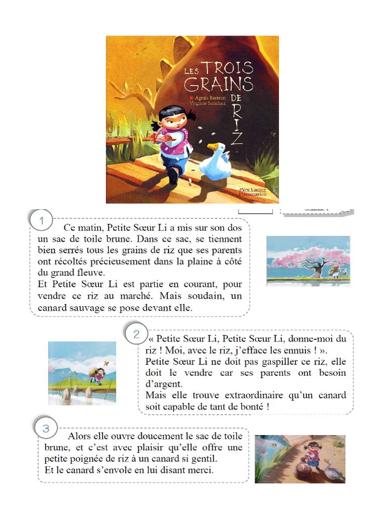3 Grains de Riz Tapuscrit | PDF