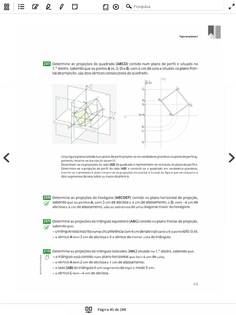 Exerc 208 209 201 Pag 45 | PDF