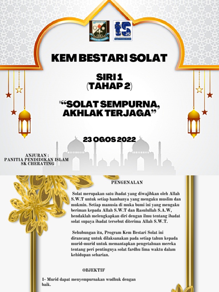 Buku Program Kem Bestari Solat 2022 | PDF