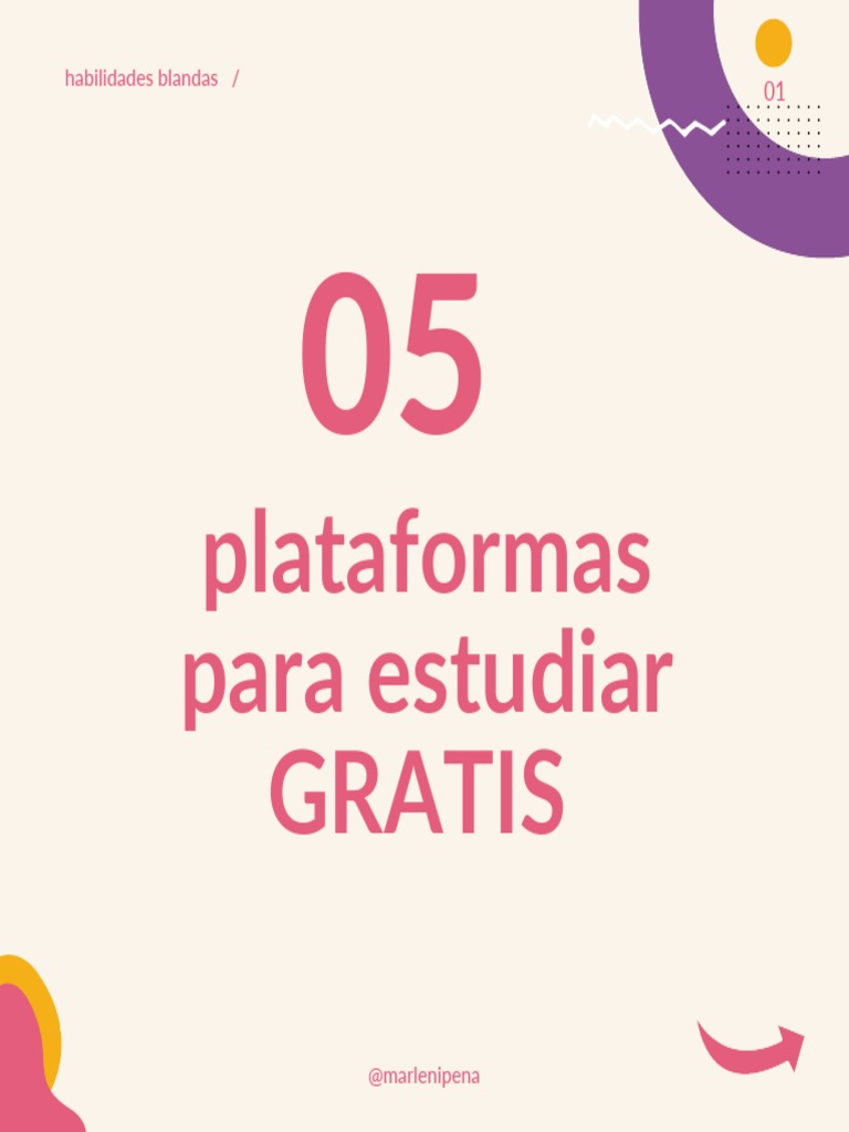 5 Plataformas para Estudiar Gratis | PDF | Business | Comunicación