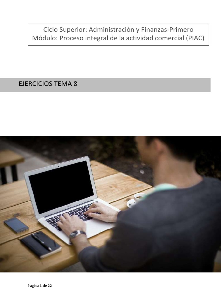 Ejercicios Tema 8 para Hacer en Clase | PDF | Transferencia bancaria | Bancos