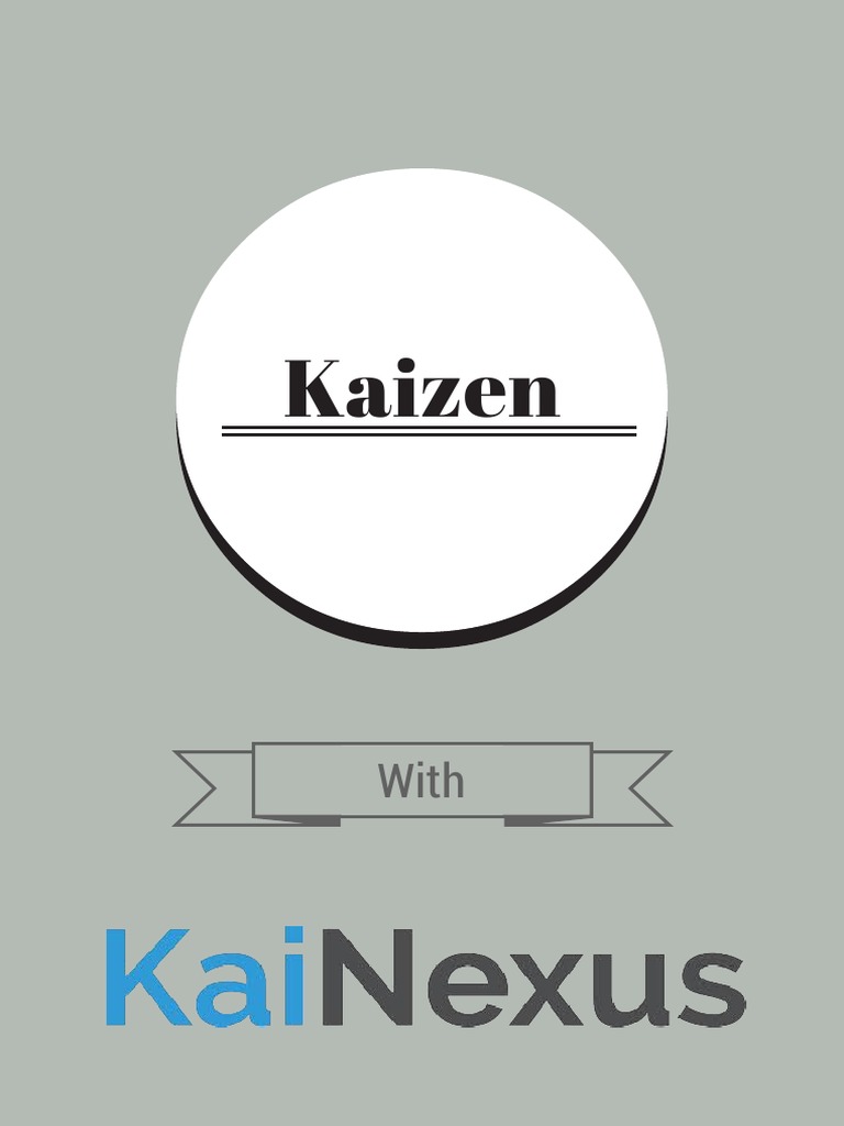 Kaizen | PDF | Surgery | Insight Kaizen | PDF | Surgery | Insight