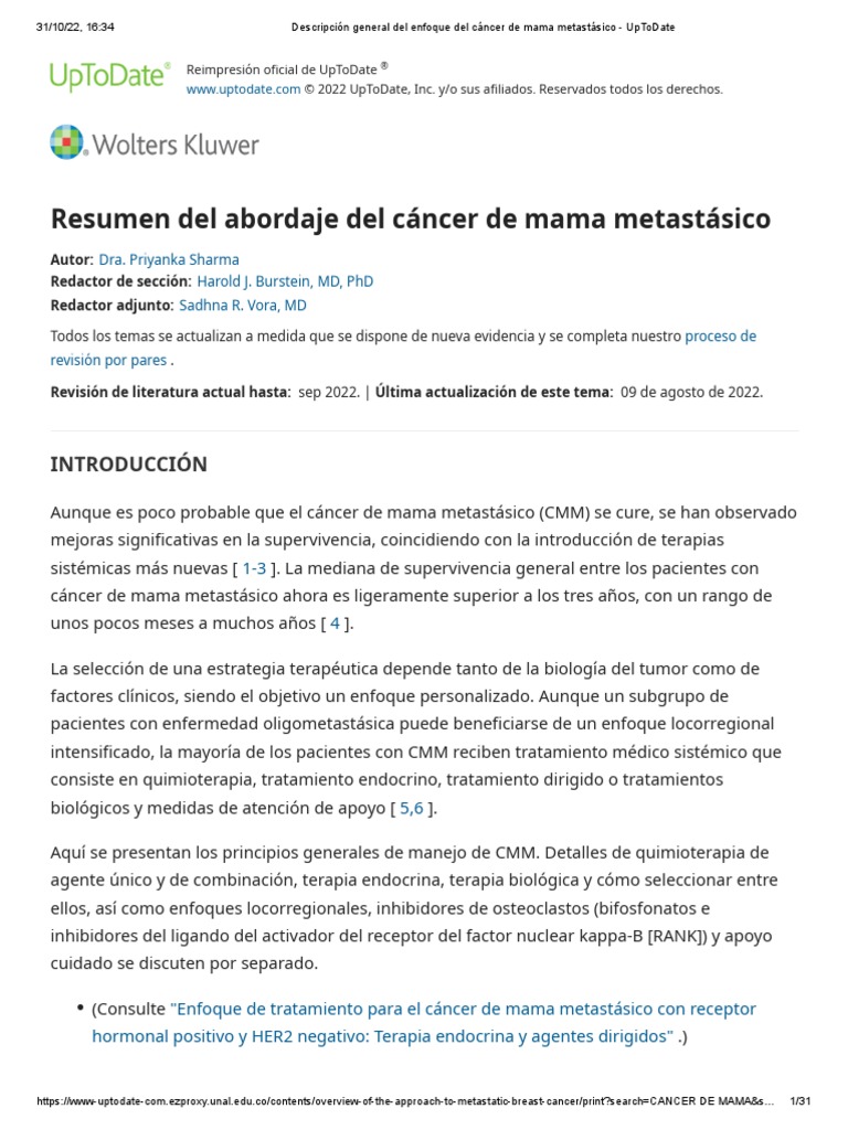 Cancer de Mama 3 | PDF | Cáncer | Cáncer de mama