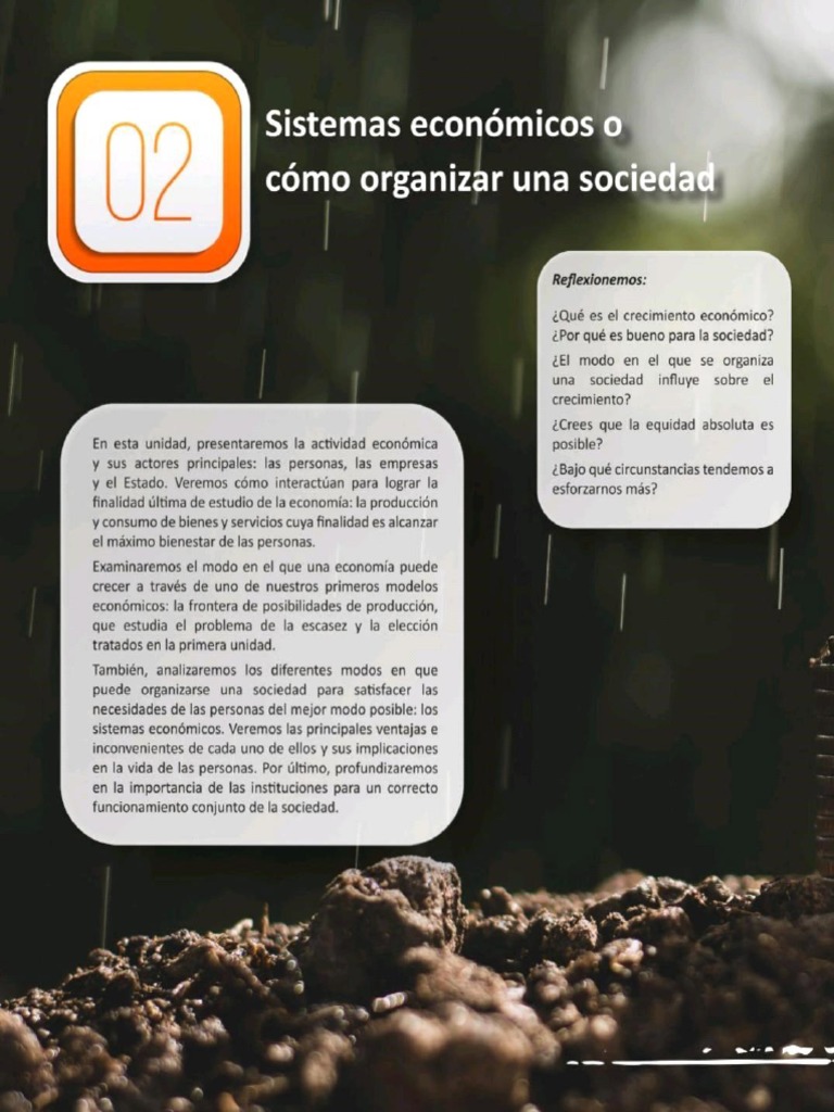 Tema 2. Los Sistemas Económicos | PDF | Bienes | Sistema económico