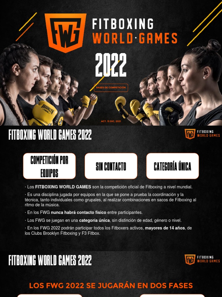 FWG 2022 - Bases de Competición | PDF | Privacidad de la información