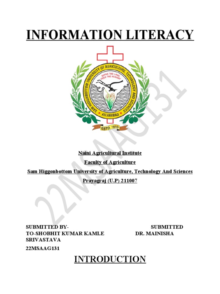 Information Literacy | PDF | Information Literacy | Teaching Method