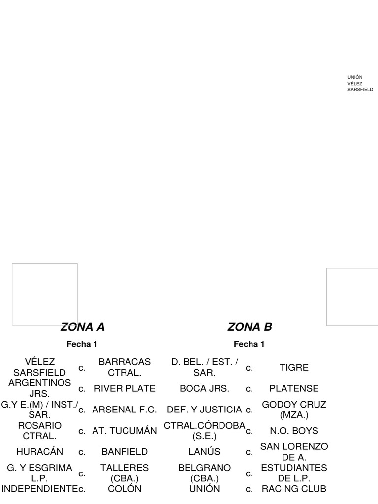 Fixture Copa Binance 2023 | PDF | Deportes | Equipos deportivos