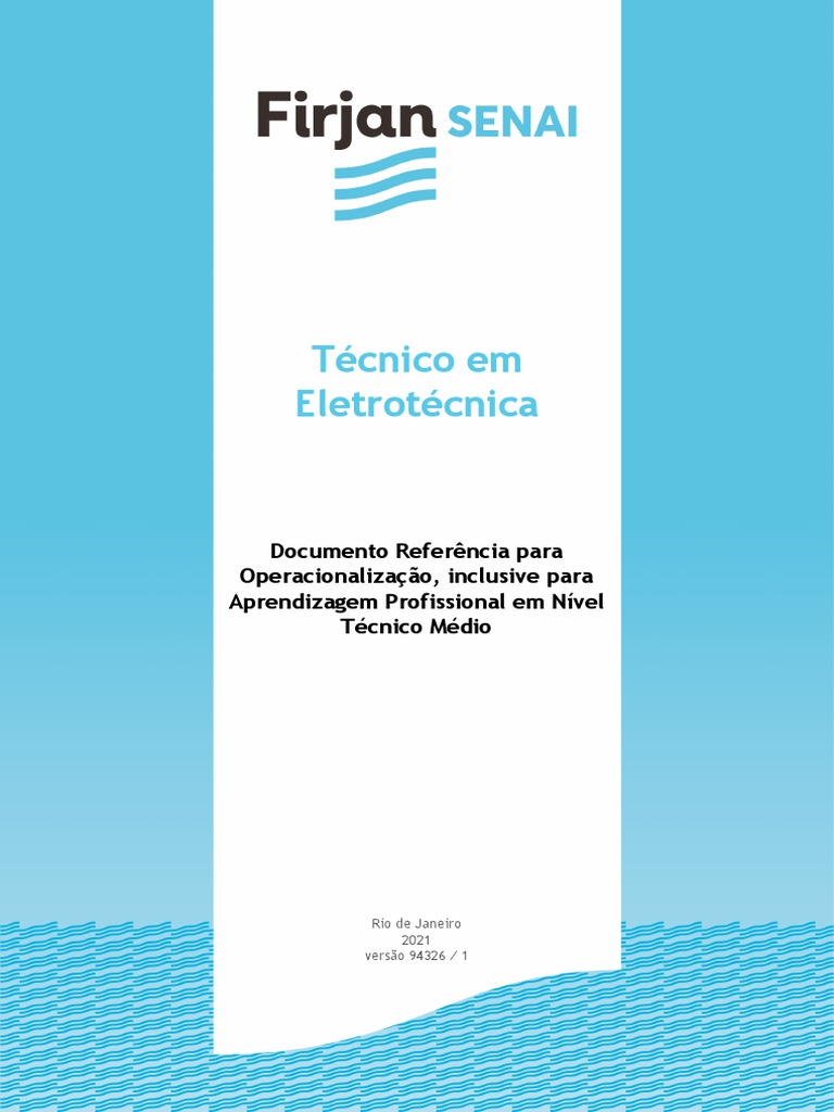 Técnico Em Eletrotécnica Aprt0004 01 Pdf Eletricista Automação