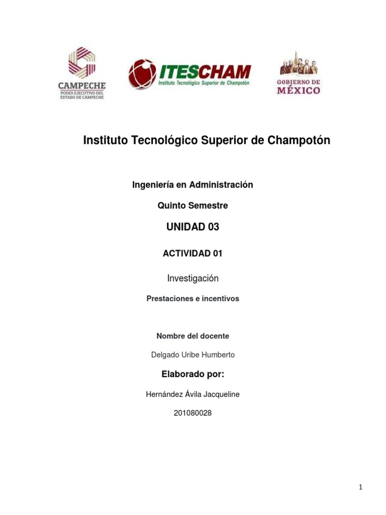 Prestaciones e Incentivos Laborales | PDF | Salario | Business