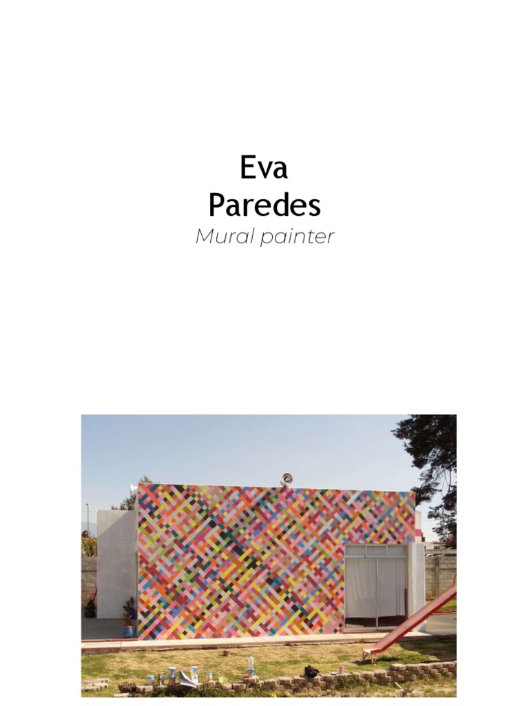 Eva Paredes Portfolios Neu - Compressed | PDF | Mural | The Arts