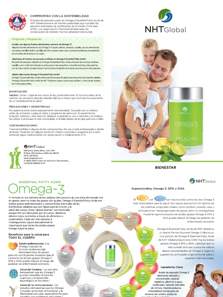 Omega 3 NHT Global | PDF