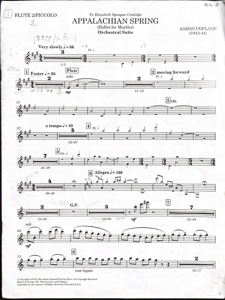 Appalachian Spring Pgs | PDF