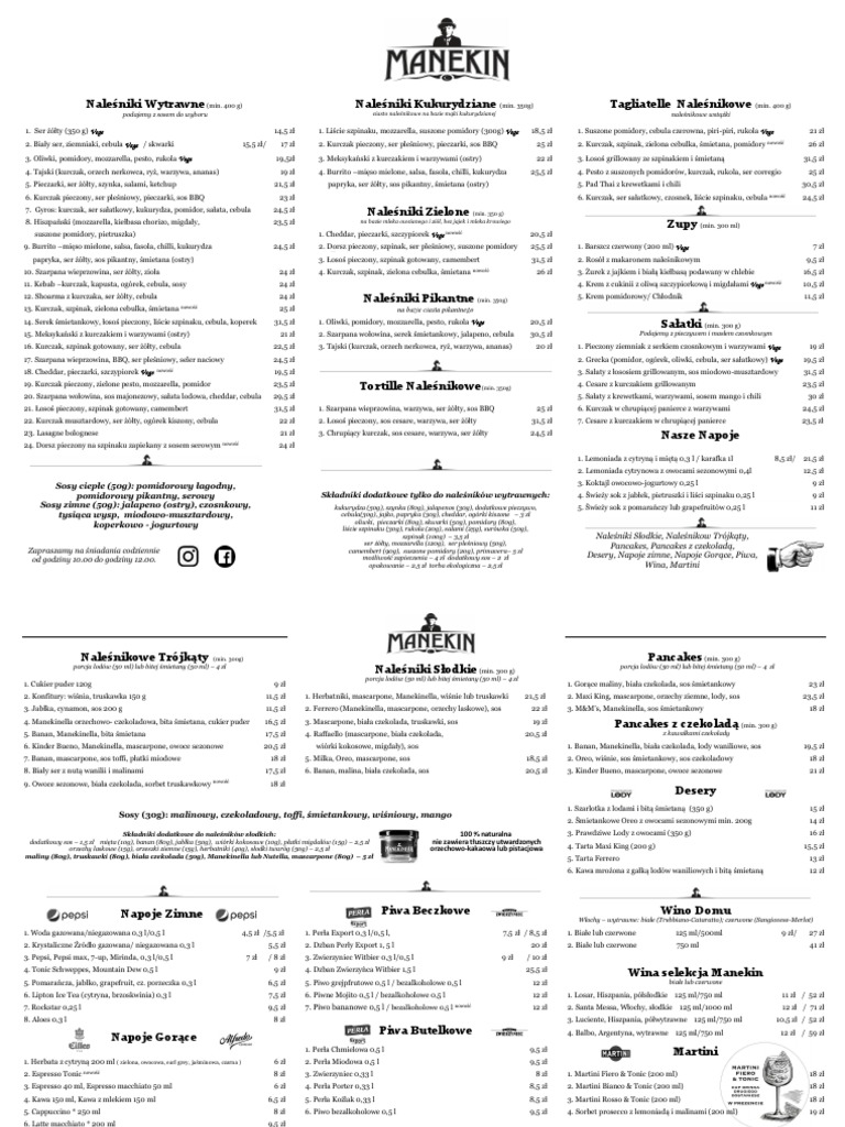 Menu Wiosna 2022 Ceny Zmiana | PDF Menu Wiosna 2022 Ceny Zmiana | PDF
