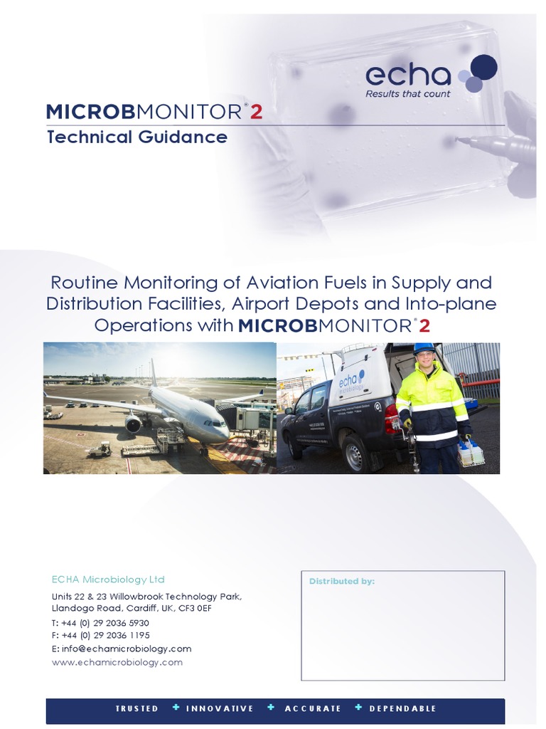 MicrobMonitor2 Guidance for Aviation Fuel | PDF | Water | Airport
