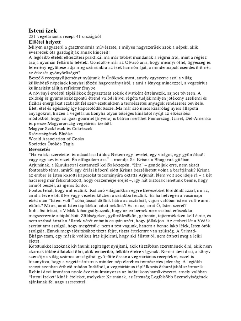 Rohini Dasi Isteni Ízek | PDF