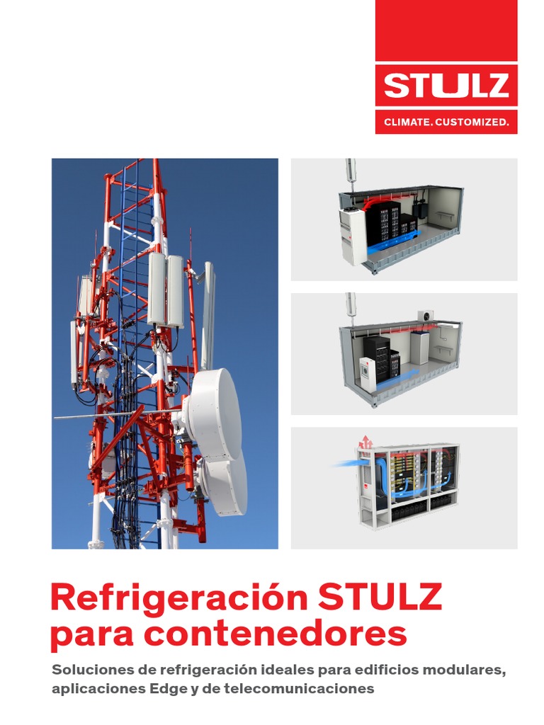 STULZ Shelter Cooling Brochure 2109 ES | PDF | Aire acondicionado | Uso ...