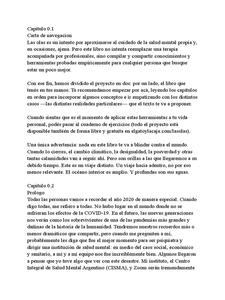 Las Olas | PDF | Felicidad | Las emociones