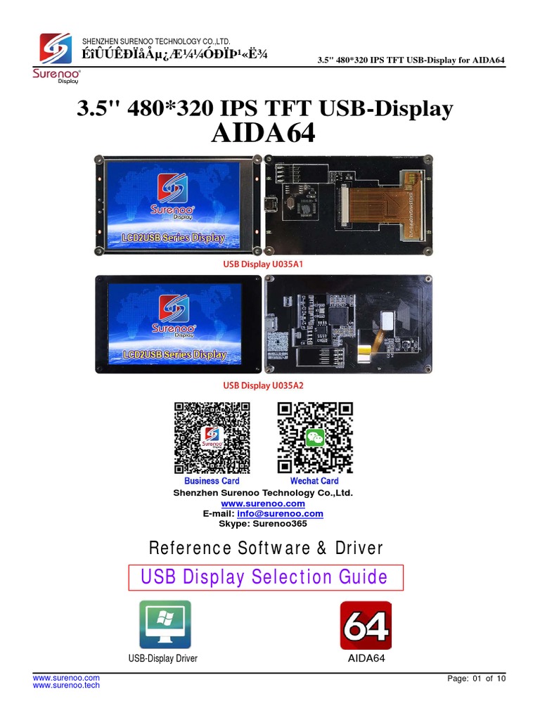Instructio de Instalacion de Mini Pantalla LCD AX206 | PDF | Thin Film ...