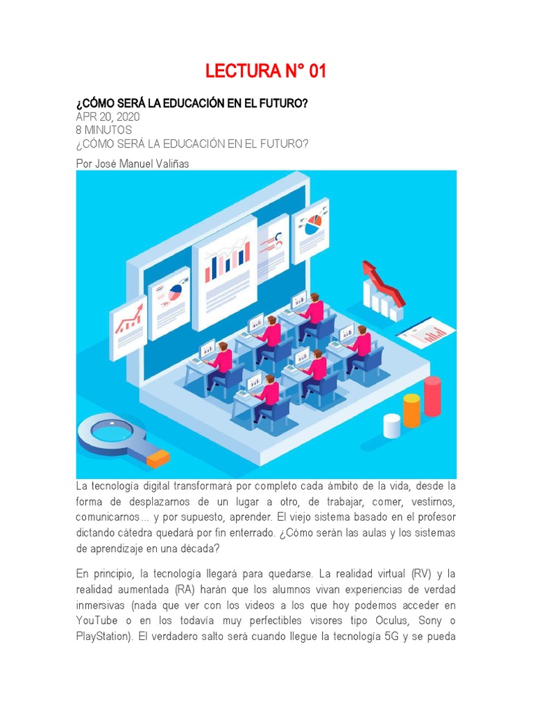 Futuro de la Educación: Innovaciones Clave | PDF | Aprendizaje ...