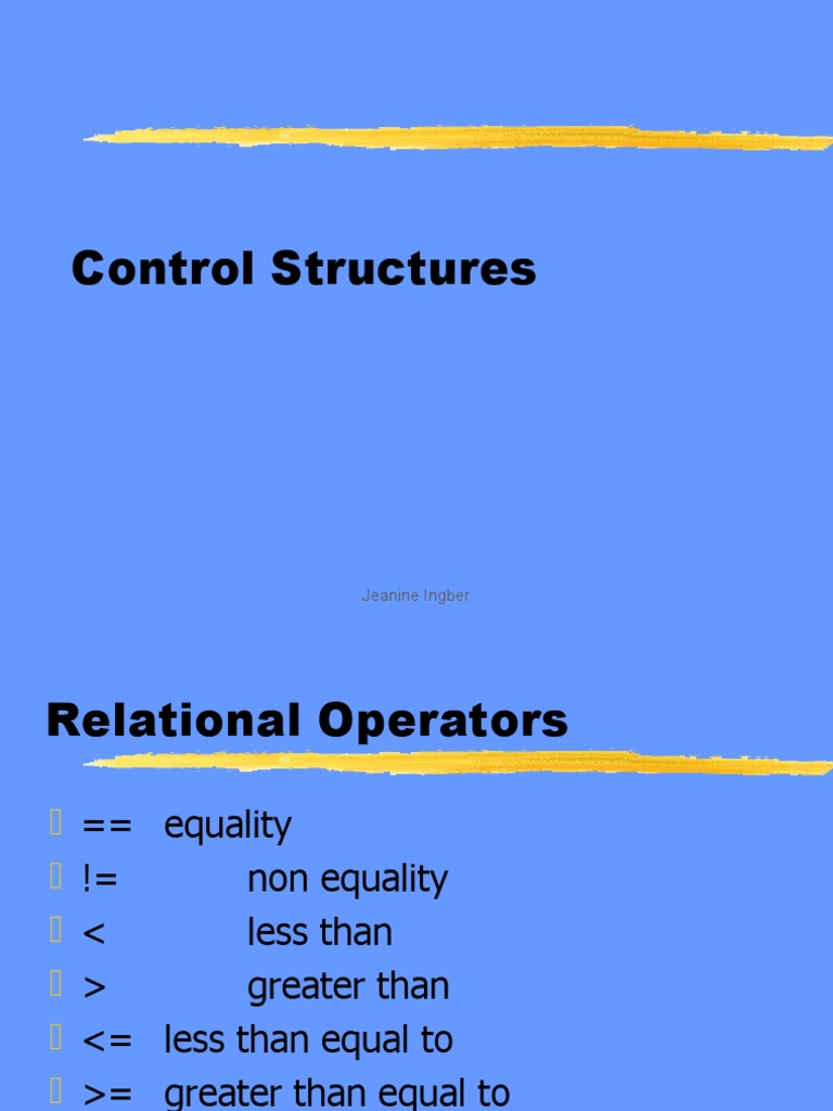 Week 4 | PDF | Control Flow | Computer Science