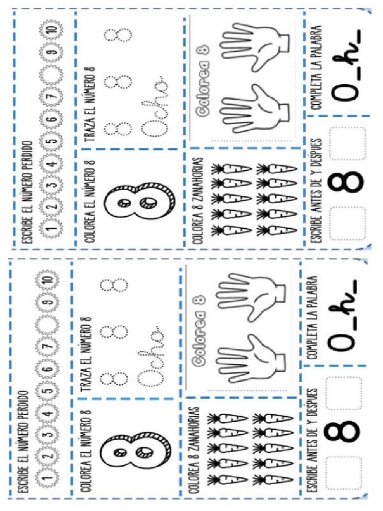 Ficha El Numero 8 | PDF