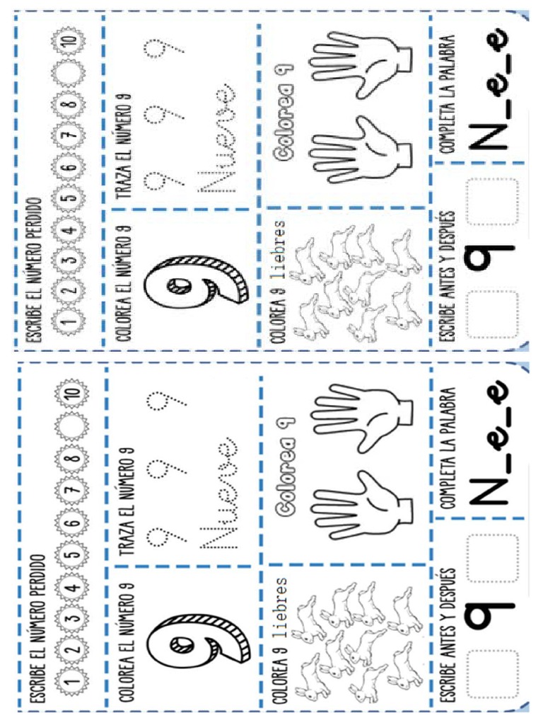 Ficha El Numero 9 | PDF