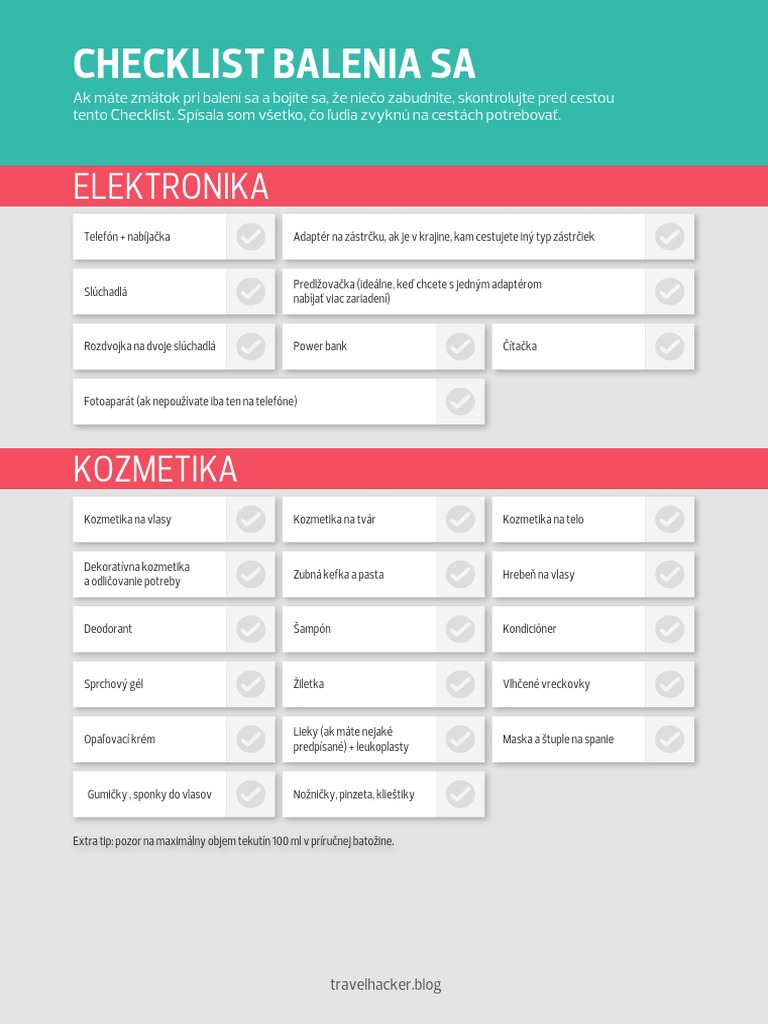Checklist Balenia Sa | PDF