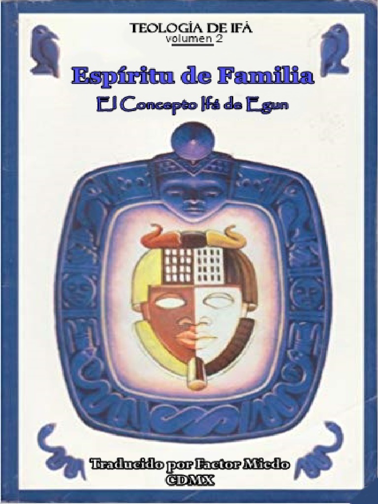 Teologia de Ifa Vol 2 - El Concepto de Ifá de Egun - Falokun Fatunmbi ...