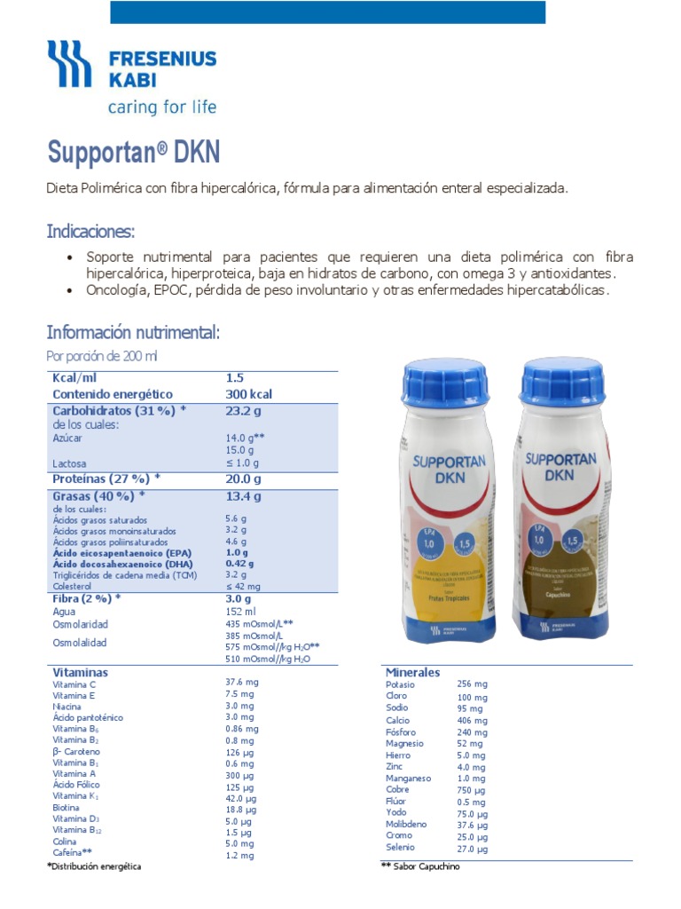 Paciente Supportan DKN | PDF | Vitamina | Petróleo