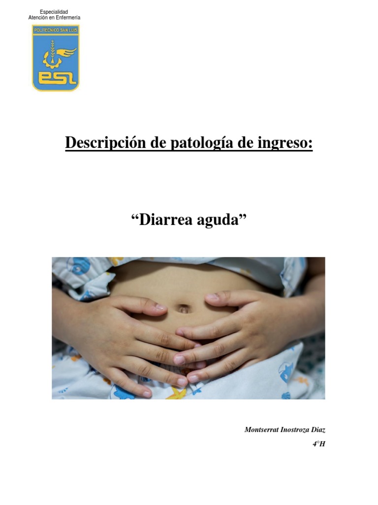 Diarrea Aguda: Causas y Tratamiento | PDF | Diarrea | Heces