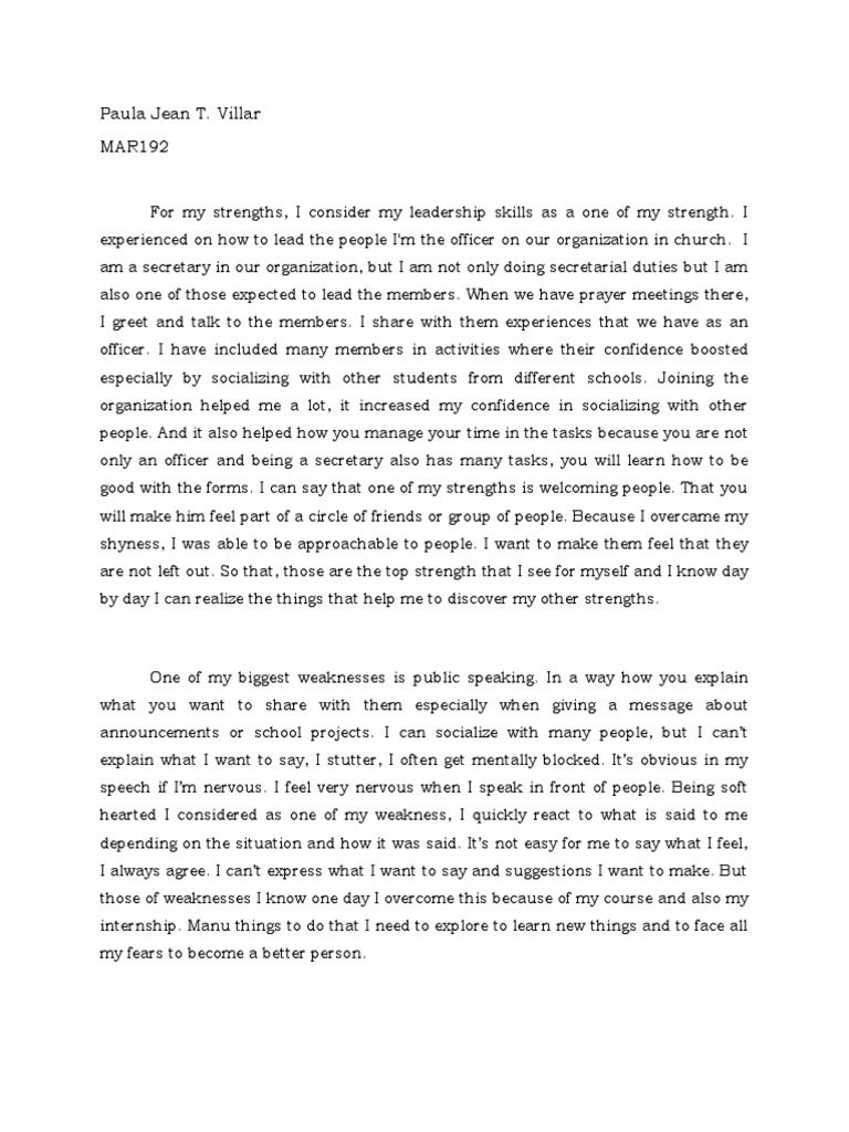 Reflection Paper 2 - Villar | PDF