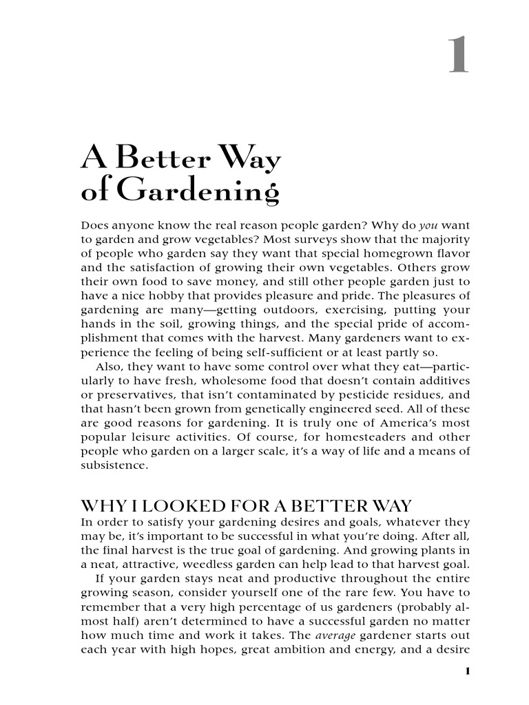 Gardening | PDF | Farmer | Agriculture