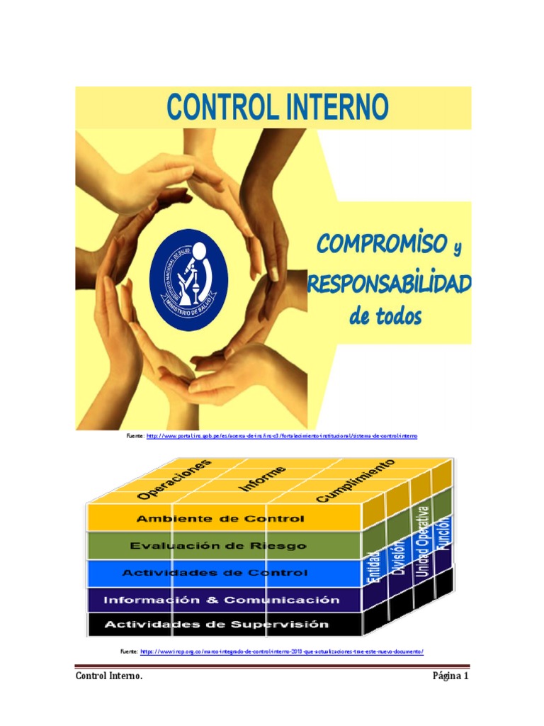 Unidad v. Sistema de Control Interno SCI | PDF | Auditoría | Contralor