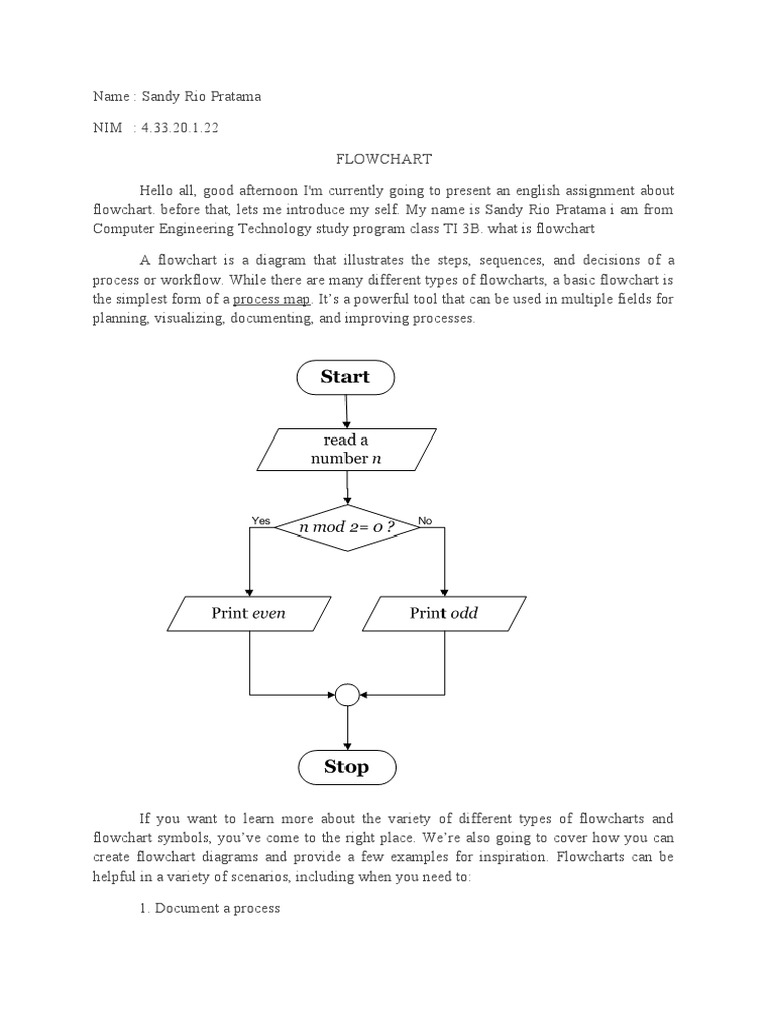 Flowchart | Download Free PDF | Computer Programming | Computing