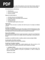 Constitutional Law 1 Notes PDF | PDF | Constitutional Amendment ...