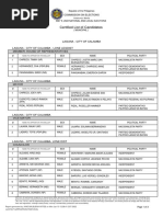 2025 Philippines National Election Candidates | PDF | Information ...