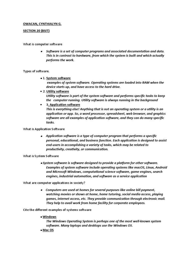 Activity It | PDF | Application Software | Software