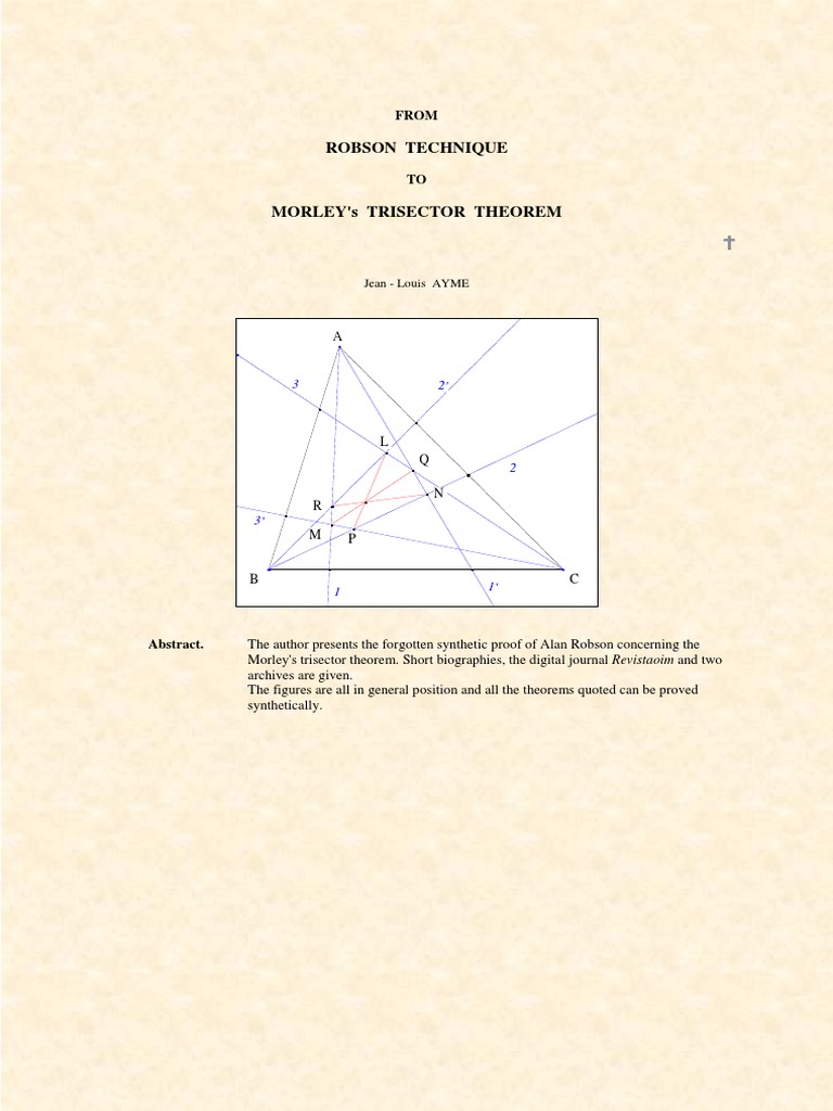 Robson | PDF | Line (Geometry) | Triangle