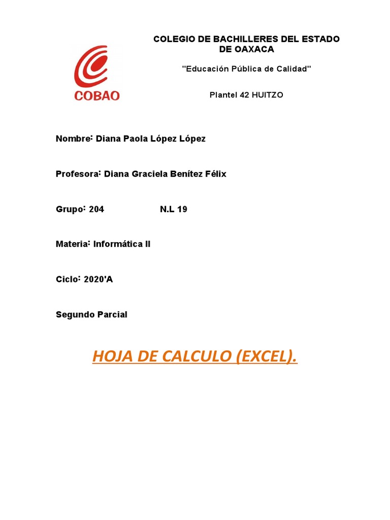 Reporte Word | PDF | Hoja de cálculo | Microsoft Excel