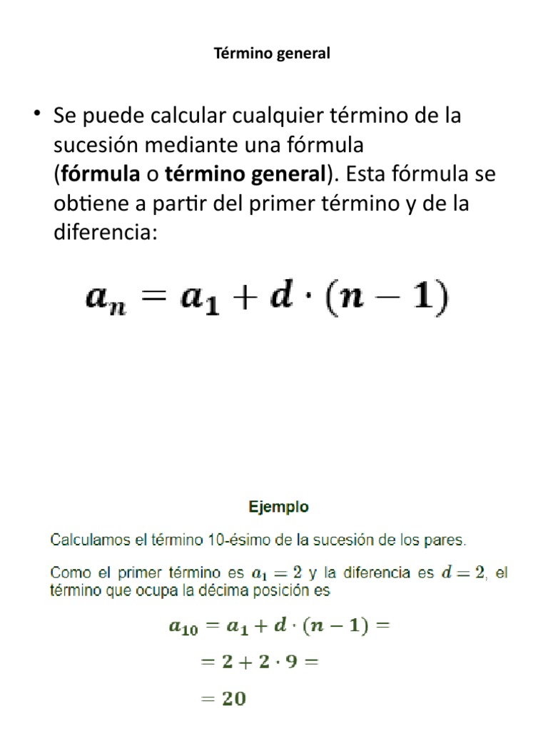 Término General | PDF