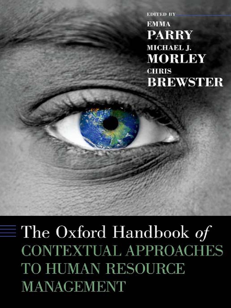 Parry E. The Oxford Handbook... To Human Resource Management 2021 | PDF ...