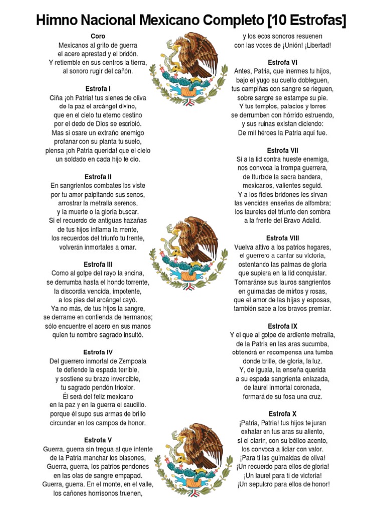 Himno Nacional | PDF